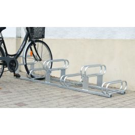 Bicycle rack - 6 Spaces High-low Excellent wheel grip. Fully assembeled ...