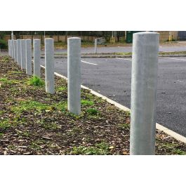 Tall Heavy-Duty Round Bollard (Diameters 76 to 219mm) H1200mm ...