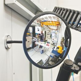 Convex Mirror with Magnetic Fixing - ideal for temporary or semi ...