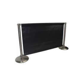 Tensator® Cafe Banner System Starter Kit - Indoor/Outdoor . Easy to add ...