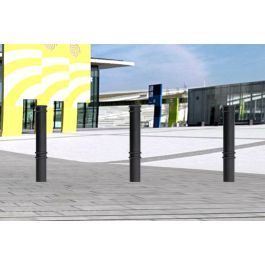 Bollard Steel (114mm DIA) 900mm above ground - GFC3500 Morpeth