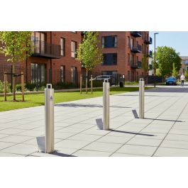 Removable Stainless Steel Security Post | 500mm High Sold Secure by ...