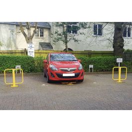 Parking Post Heavy Duty Winged, for deterring parking between barriers ...