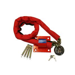 High Security 1.5m Chain: MC30 With Ground Anchor & Padlock Security ...