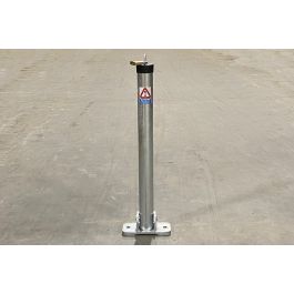 Parking Post Folding: H680mm Galv., Colour or Stainless-Steel D60mm ...