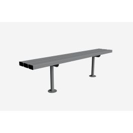 Triton Outdoor Bench: 300 Galvanised & Powder Coating Flexible ...