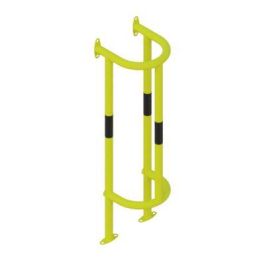 Floor & Wall Mounted Vertical Pipe Protectors - Internal/External Use