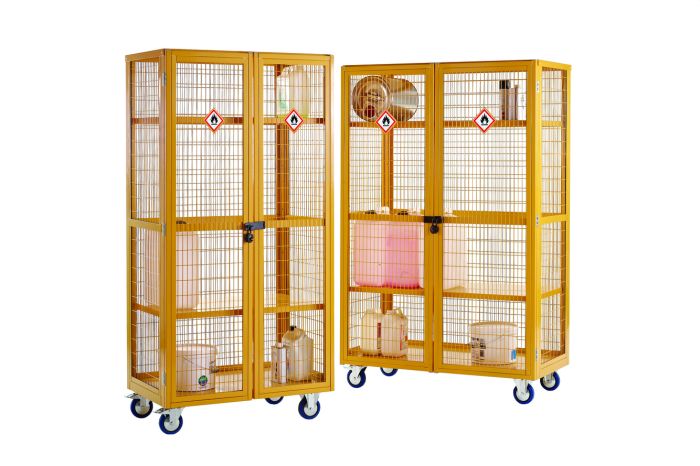 Hazarous Boxwell Trolleys - To store harmfull substances correctly ...